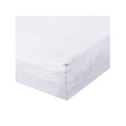 BettwarenShop Spannbettlaken Ultra-Stretch in weiss | Gr.: 180x200 cm - 200x220 cm