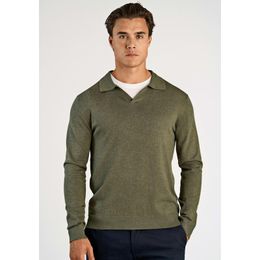 LINDBERGH Herren LINDBERGH Strickpullover mit Polokragen und mit Viskose XXL
