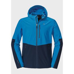 Sch&ouml;ffel Sch&ouml;ffel Herren Outdoorjacke &raquo;Softshell Jacket Tonion M&laquo; mit Kapuze blau 46