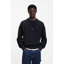 Hugo Blue Herren HUGO Blue Strickpullover Relaxed Fit, Rundhalsausschnitt, softe Strickqualit&auml;t M