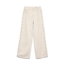 V&eacute;ro Moda Vero Moda Jeans 'VMRAE' female Beige size 27