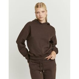 Tally Weijl Damen Kapuzensweatshirt &raquo;SSWCOJHIMO&laquo;, Baumwollmischung, bequem S