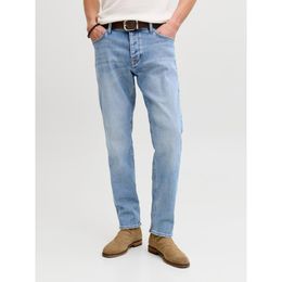 Jack & Jones Jack & Jones Herren Tapered-fit-Jeans mit Five-Pocket-Design 32, L&auml;nge 32