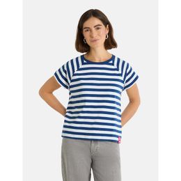 LIEBLINGSST&Uuml;CK Lieblingsst&uuml;ck Damen T-Shirt &raquo;TaraEP&laquo; aus reiner Baumwolle, im Streifendesign S