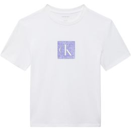 Calvin Klein Jeans Damen T-Shirt &raquo;CLASSIC FIT MONOGRAM TEE&laquo; Regular fit mit Rundhalsausschnitt XXL (46)