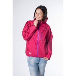 DEPROC Active Damen DEPROC Active Regenjacke &raquo;DURELL WOMEN&laquo; auch in Gro&szlig;en Gr&ouml;&szlig;en erh&auml;ltlich rosa L (44/46)