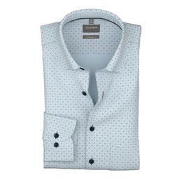 OLYMP Herren OLYMP Langarmhemd &raquo;Luxor&laquo; Businesshemd, comfort fit, Under-Button-down-Kragen 44, N-Gr