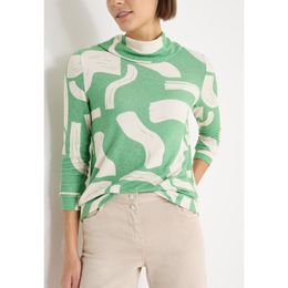 Cecil Damen Sweater, mit grafischem Muster XL (44)