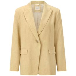 LANIUS Damenblazer Leinenmix