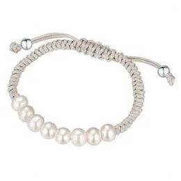 Perlenarmband Valero Pearls "VP980", wei&szlig;, Armb&auml;nder, Damen, Silber 925 (Sterlingsilber), Perlenarmband, mit S&uuml;&szlig;wasser-Zuchtperle