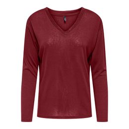 Only Damen Only Langarmshirt &raquo;ONLHENRIETTA L/S V-NECK SHINE TOP JRS&laquo; XS