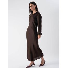 MND Kleid 'Layla' Damen Gr&ouml;&szlig;e 38/40 dunkelbraun Winterkleid