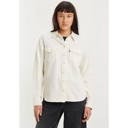 Levi's Levi's Damen Jeansbluse &raquo;ESSENTIAL WESTERN&laquo; mit Brusttaschen mit Druckkn&ouml;pfen wei&szlig; M (38)