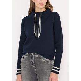 Cecil Damen Sweatshirt, mit Strick&auml;rmeln und College Details M (40)