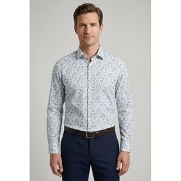 OLYMP Herren OLYMP Langarmhemd &raquo;Luxor&laquo; Businesshemd, New-Kentkragen, floraler Print, modern fit 41, N-Gr