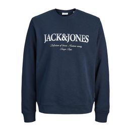 Jack & Jones Jack & Jones Junior Herren Sweatshirt &raquo;JJDEVIN DAYTONA PRINT SWEAT CREW N JNR&laquo;, mit Logoprint 140