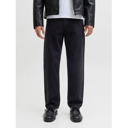 Jack & Jones Jack & Jones Jeans 'JJIEDDIE' Herren Gr&ouml;&szlig;e 33 black denim