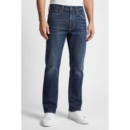 Calvin Klein Herren Slim-fit-Jeans used washed, Slim Straight Fit, Logopatch am Bund 30, L&auml;nge 30