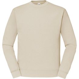 Fruit of the Loom Herren Fruit of the Loom Sweatshirt, im unifarbenen Design beige XXL (60/62)