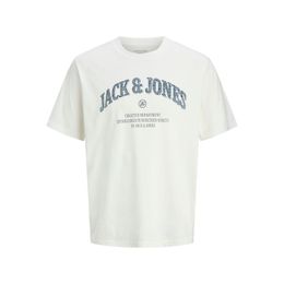 Jack & Jones PlusSize Jack & Jones Plussize Herren Jack & Jones PlusSize T-Shirt &raquo;JJEDENVER GRAPHIC TEE SS O-NECK SN PLS&laquo; mit auff&auml;lligem Print 6XL