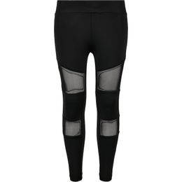 Urban Classics Damen Urban Classics Leggings &raquo; Damen Girls Tech Mesh Leggings&laquo; 158/164, Normalgr&ouml;&szlig;en