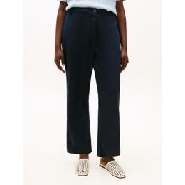 Tommy Hilfiger Curve Damen Chinohose &raquo;CRV CO GMD SLIM STRAIGHT CHINO&laquo; in gro&szlig;en Gr&ouml;&szlig;en 52, N-Gr