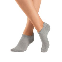 H.I.S. H.I.S Damen Sportsocken Packung, 6 Paar tlg. Kurzsocken und Sneakersocken in einem Pack schwarz 43-46