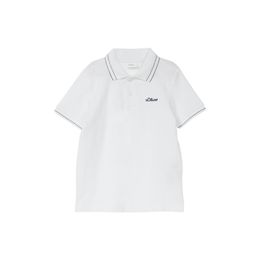 s.Oliver Junior Jungen s.Oliver Junior Poloshirt mit Logo-Stickerei, f&uuml;r Boys 116/122