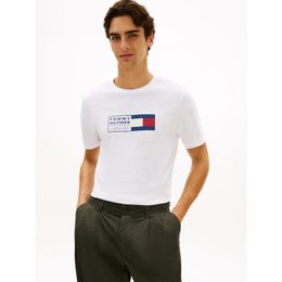 Tommy Hilfiger Herren T-Shirt &raquo;BRAND LOVE TEXT BOX&laquo; regular fit, gerippter Rundhals XL