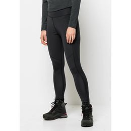 Jack Wolfskin Damen Leggings &raquo;ISELER TIGHTS W&laquo; schwarz XS (34), Normalgr&ouml;&szlig;en
