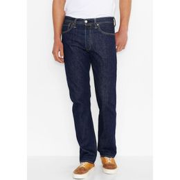 Levi's Levi's Herren Straight-Jeans &raquo;501 LEVI'S ORIGINAL&laquo; mit Markenlabel blau 29, L&auml;nge 32