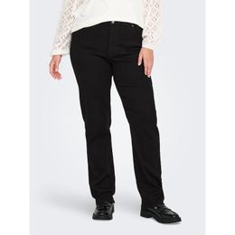 Only Carmakoma Damen Only CARMAKOMA Straight-Jeans &raquo;CARCRUZ EX HW STRAIGHT DNM PIMBOX BF&laquo; 52, L&auml;nge 32