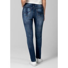 Timezone Damen Timezone Slim-fit-Jeans &raquo;Slim TahilaTZ Womenshape&laquo; 27, L&auml;nge 34