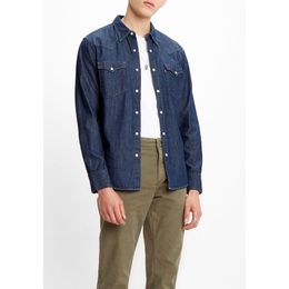 Levi's Levi's Damen Jeanshemd &raquo;LE BARSTOW WESTERN STAND&laquo; mit Brusttaschen blau XL, N-Gr