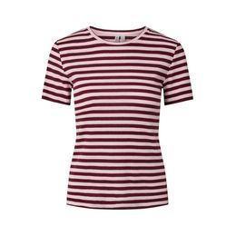 Pieces T-Shirt 'PCRUKA' Damen Gr&ouml;&szlig;e M rosa / bordeaux