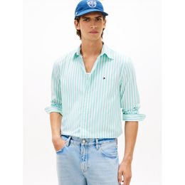 Tommy Hilfiger Herren Langarmhemd &raquo;FLEX POPLIN CLASSIC STP Regular Fit&laquo; gestreift, Button-Down-Kragen XL, N-Gr