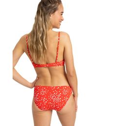 Roxy Damen Bandeau-Bikini-Top &raquo;Pt Beach Classics&laquo; rot S, Cup B