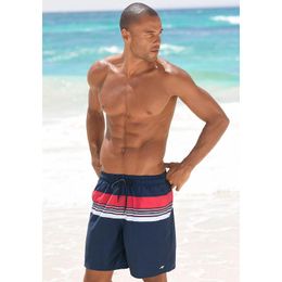 Kangaroos Herren Kangaroos Badeshorts mit Streifen blau M (50), N-Gr