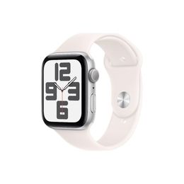 Apple Watch Series SE 2 (2022) GPS + Cellular 44 mm - Aluminium Silber - Sportarmband Polarstern