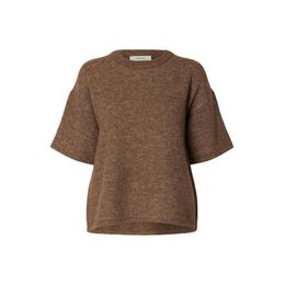 Selected Sweater 'SLFLULU' female Brown size XS