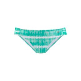s.Oliver Damen s.Oliver Bikini-Hose &raquo;Enja&laquo; mit breiten B&auml;ndern an der Seite blau 38, N-Gr