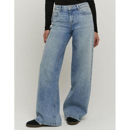 Tally Weijl Damen Loose-fit-Jeans &raquo;SPADEWACKIE5&laquo; Baumwollmischung, Mid Waist 38, N-Gr