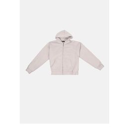 Dropsize Damen Sweatjacke &raquo; SUPER HEAVY OVERSIZE BLANK ZIPPER&laquo; L