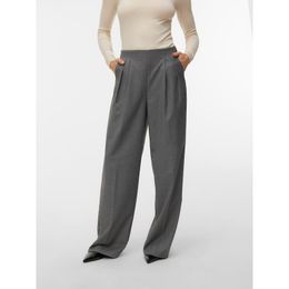 V&eacute;ro Moda Vero Moda Damen Anzughose &raquo;VMHAILEY HW WIDE PLEAT PANT NOOS&laquo; Hose mit weitem Beinschnitt, High Waist Bund 36, L&auml;nge 32