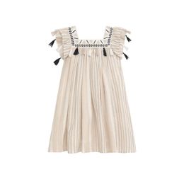 Danamade M&auml;dchen DANAMADE Sommerkleid &raquo;DANAMADE Dresses DQAMAR&laquo; beige 158, EURO