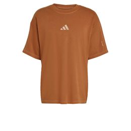 adidas Sportswear Performance Shirt 'ALL SZN' male Brown size 4XL