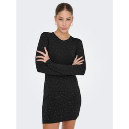 Only Damen Only Minikleid &raquo;ONLZITA L/S O-NECK SHORT DRESS BF JRS&laquo; Sommerkleid L, N-Gr