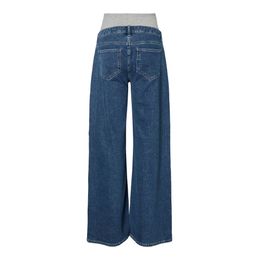 MAMALICIOUS Umstand Jeans Damen Gr&ouml;&szlig;e 30 blue denim / hellgrau