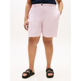 Tommy Hilfiger Curve Damen Chinoshorts &raquo;CRV CO GMD BLEND CHINO SHORT&laquo; in gro&szlig;en Gr&ouml;&szlig;en 54, N-Gr