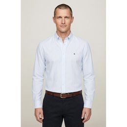 Tommy Hilfiger Herren Langarmhemd &raquo;CORE FLEX POPLINE CLASSIC STRIPE&laquo; regular fit, Button-down-Kragen, feine Streifen L, N-Gr